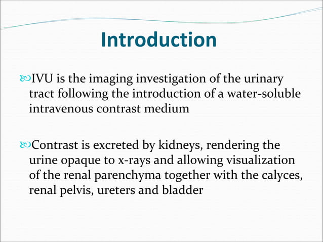 Intravenous urography (IVU) by Dr Bishnu Khatiwada, Conventional IVU ...