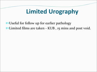 Intravenous urography (IVU) by Dr Bishnu Khatiwada, Conventional IVU ...