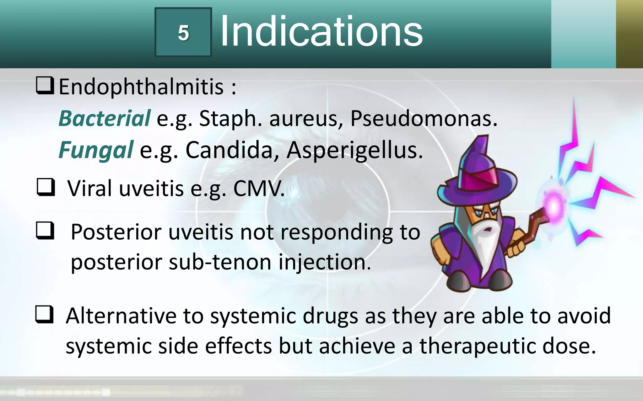 Intravitreal drugs in uveitis | PPT