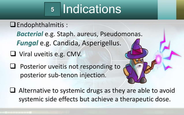 Intravitreal drugs in uveitis | PPT