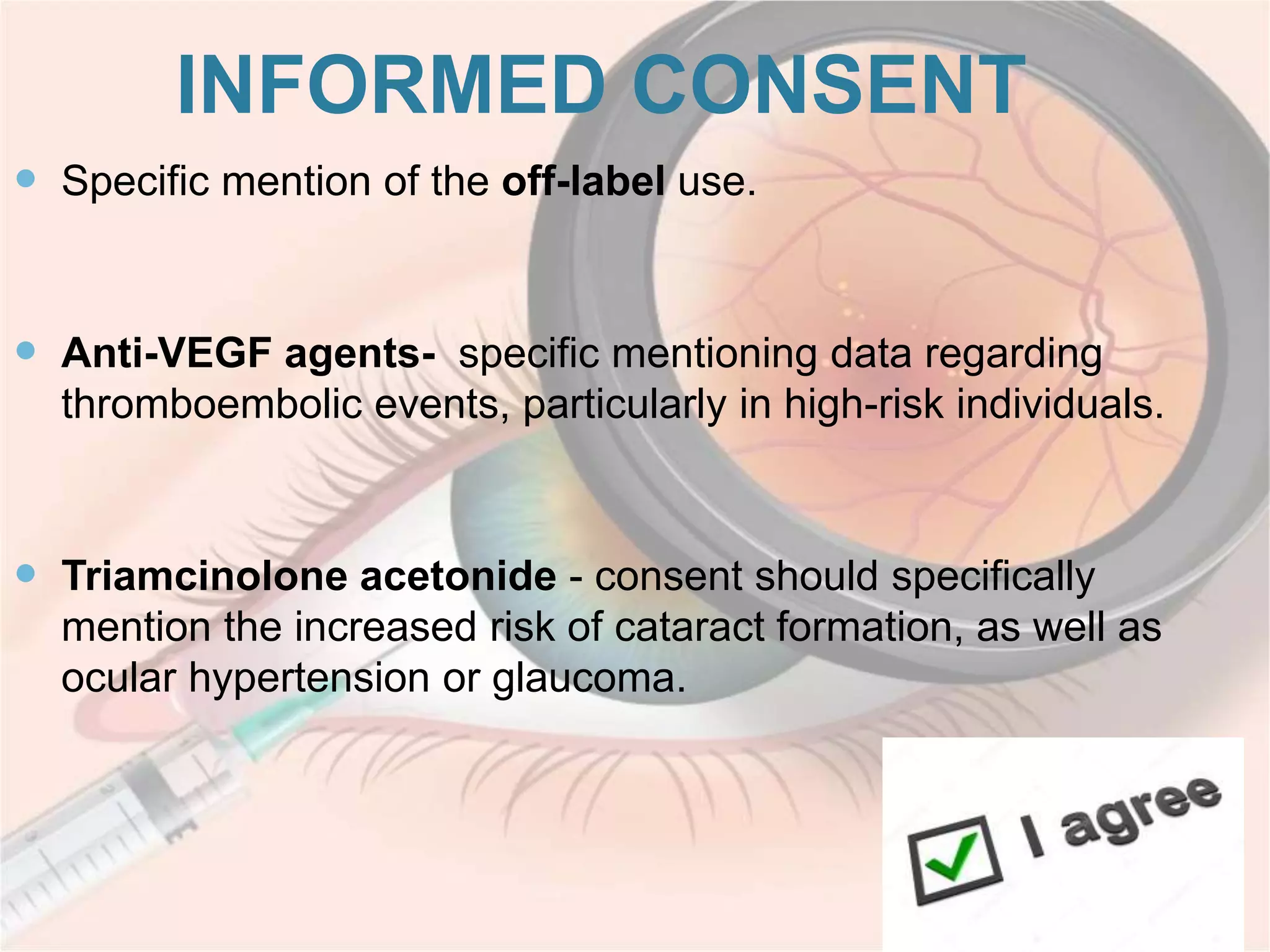 Intravitreal injection | PPTX | Eye and Vision Conditions | Diseases ...