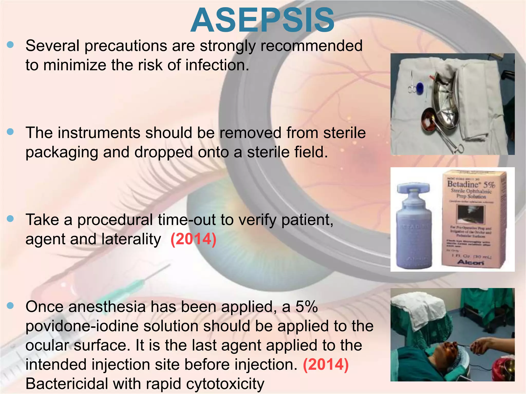 Intravitreal injection | PPTX