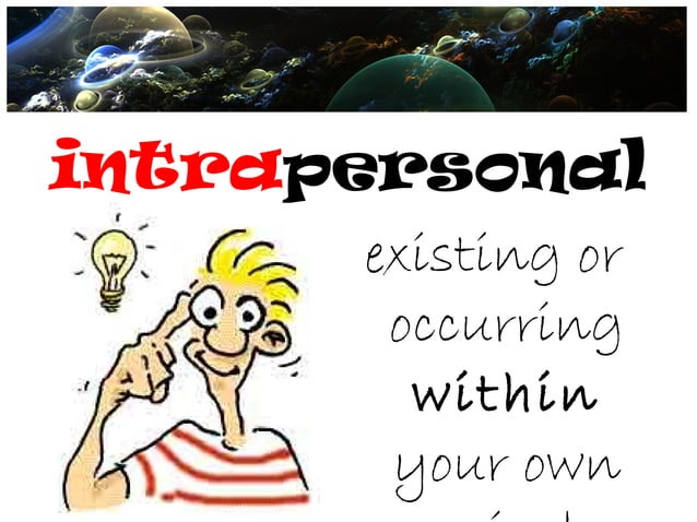 Intra vocabulary words | PPT