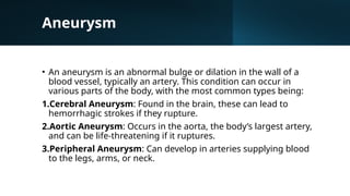 intrcranial tumors, SAH, Aneurysms.pptx disease of brain | PPT