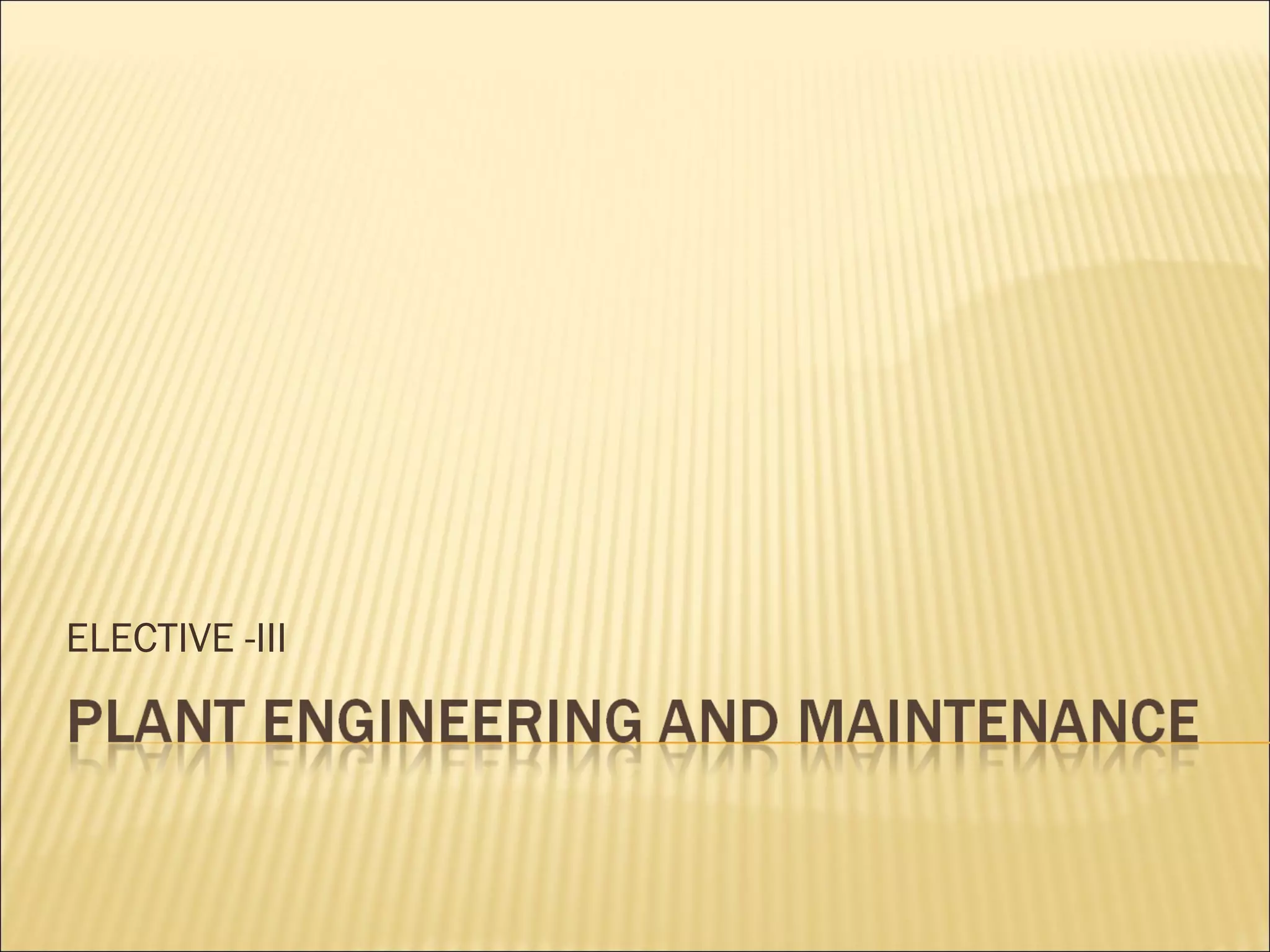 Introduction to maintenance | PPT