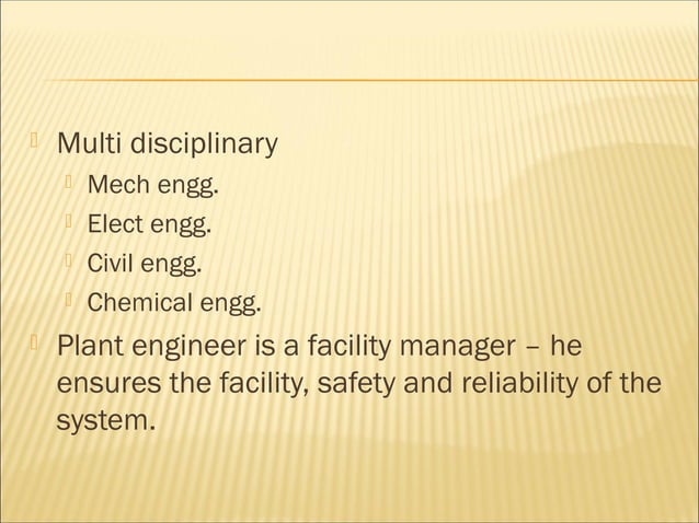 Introduction to maintenance | PPT