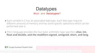 Learn To Code: Introduction to c | PPTX