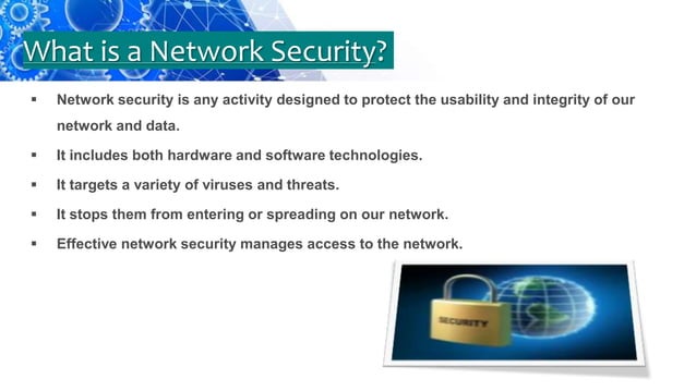 Introduction to Network Security | PPT