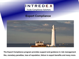 Export Compliance | PPT