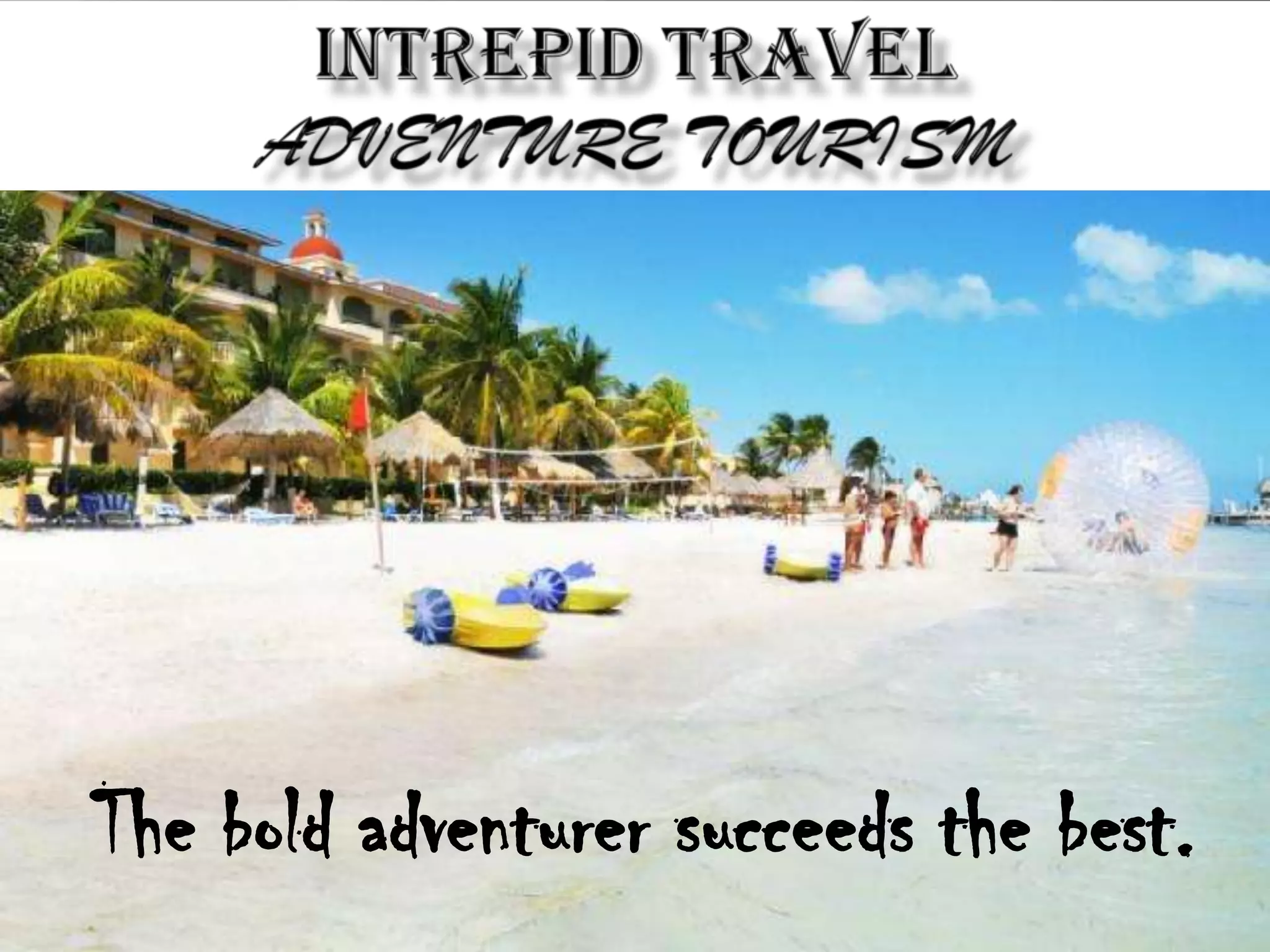 Intrepid travels | PPTX