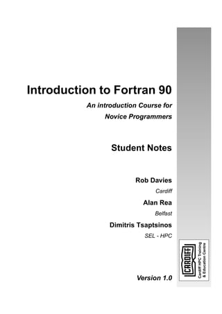 Intr fortran90 | PDF