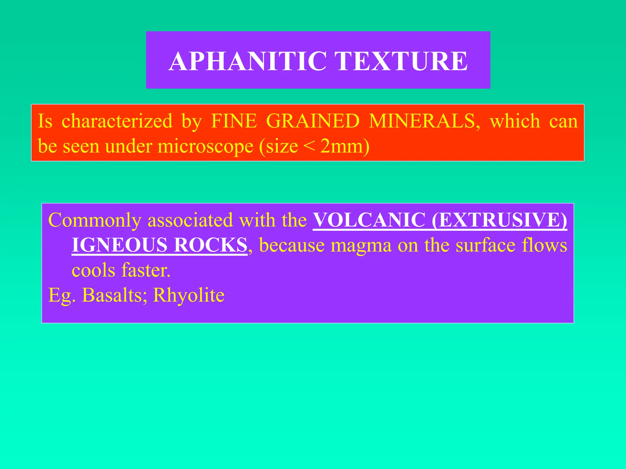 Forms of igneous rock bodies and textures | PPT