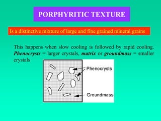 Forms of igneous rock bodies and textures | PPT