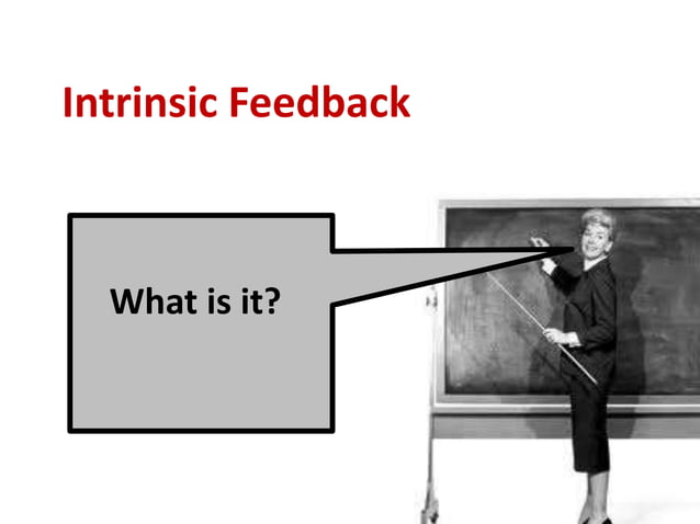 Course Design Intrinsic Feedback eLearning | PPTX
