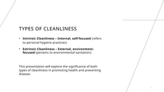 Intrinsic and Extrinsic Hygiene for publ | PPTX
