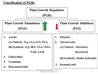 Intrinsic factors part 1 Plant Growth Regulators | PDF
