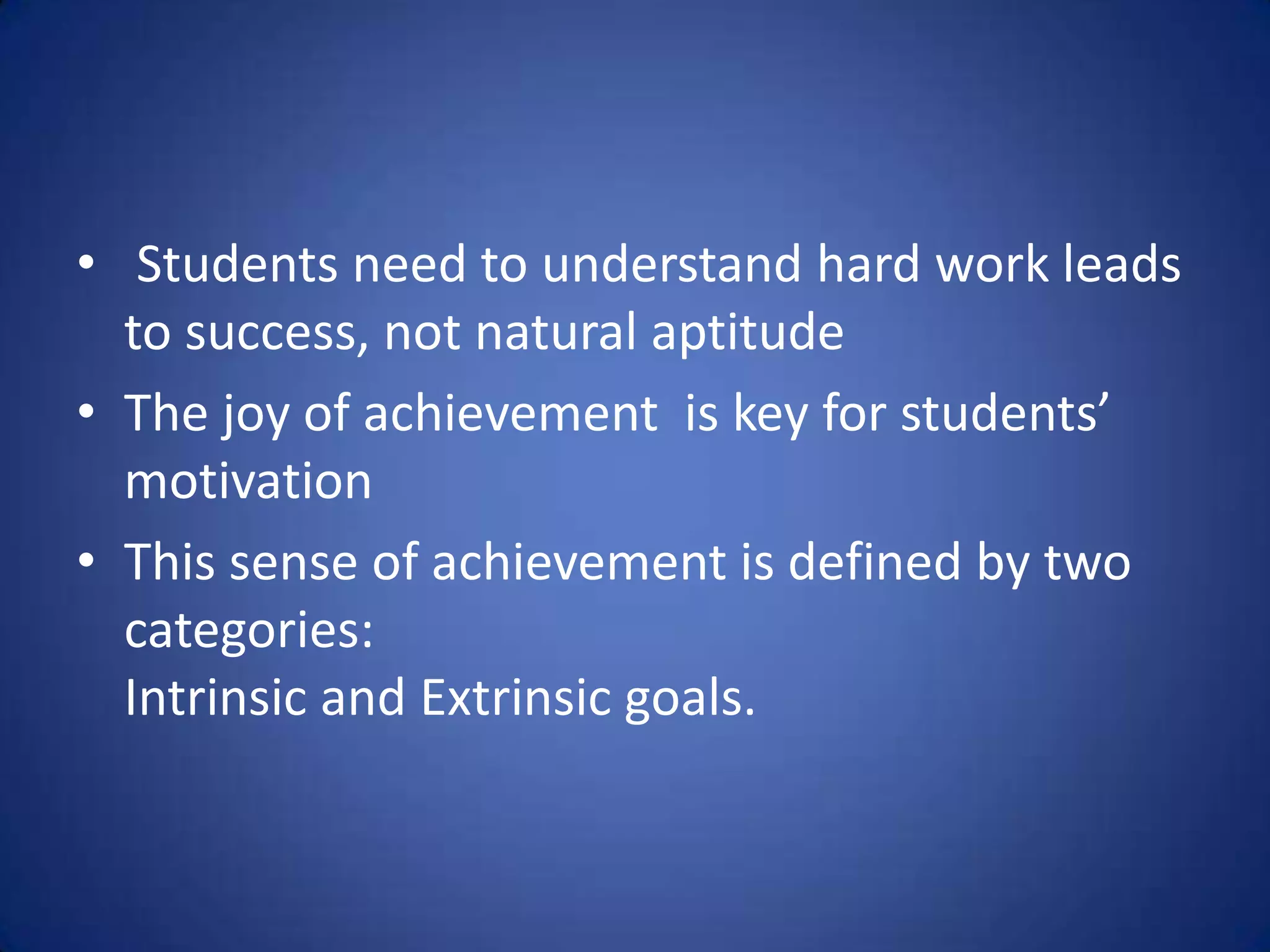 Intrinsic Goals | PPTX