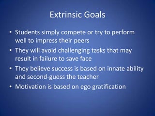 Intrinsic Goals | PPTX