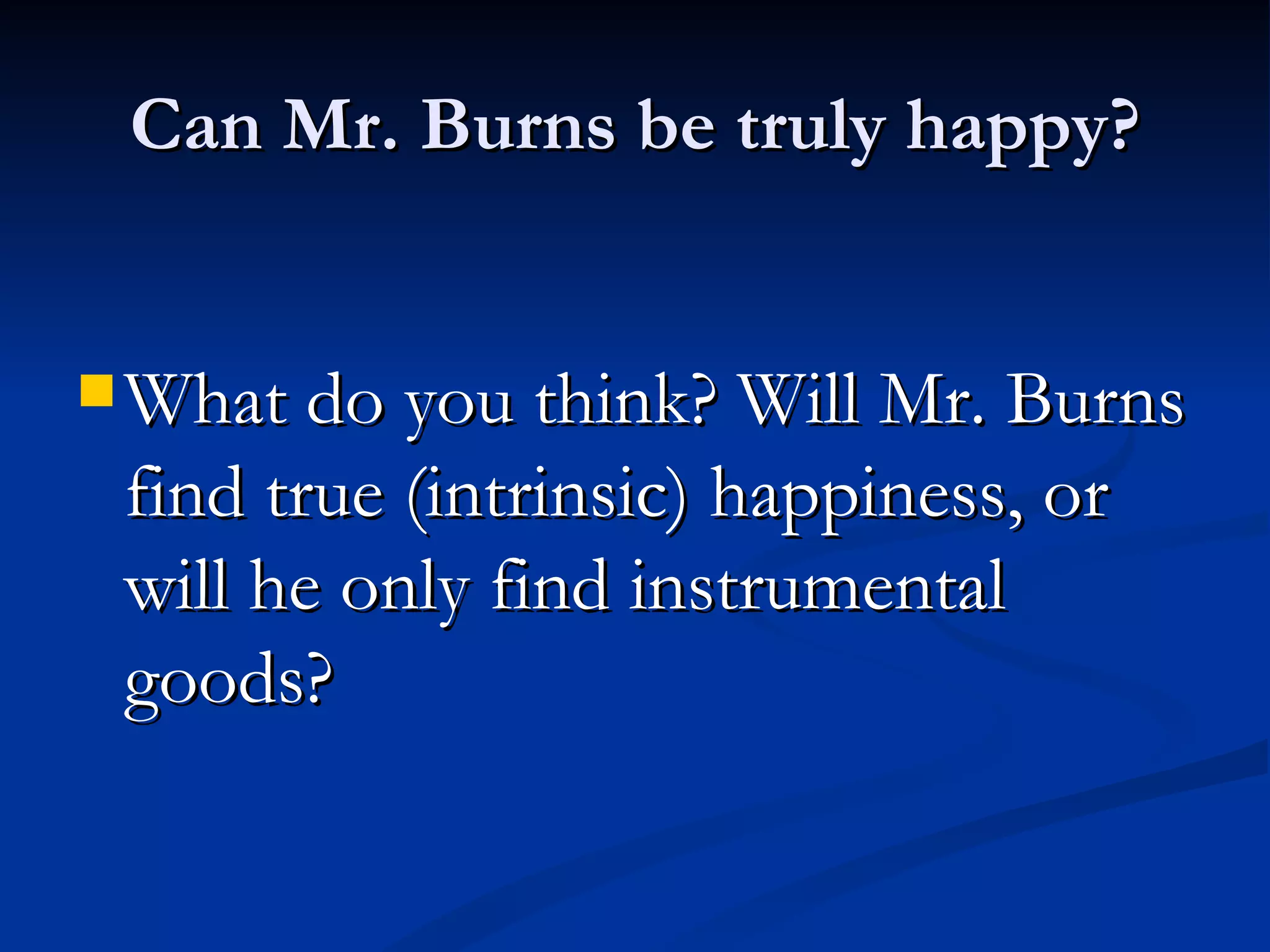 Intrinsic good and instrumental good | PPT