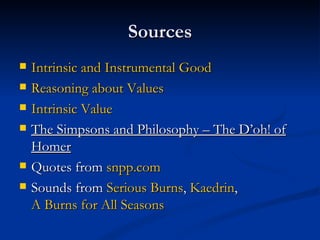 Intrinsic good and instrumental good | PPT