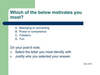 Intrinsic motivation | PPT