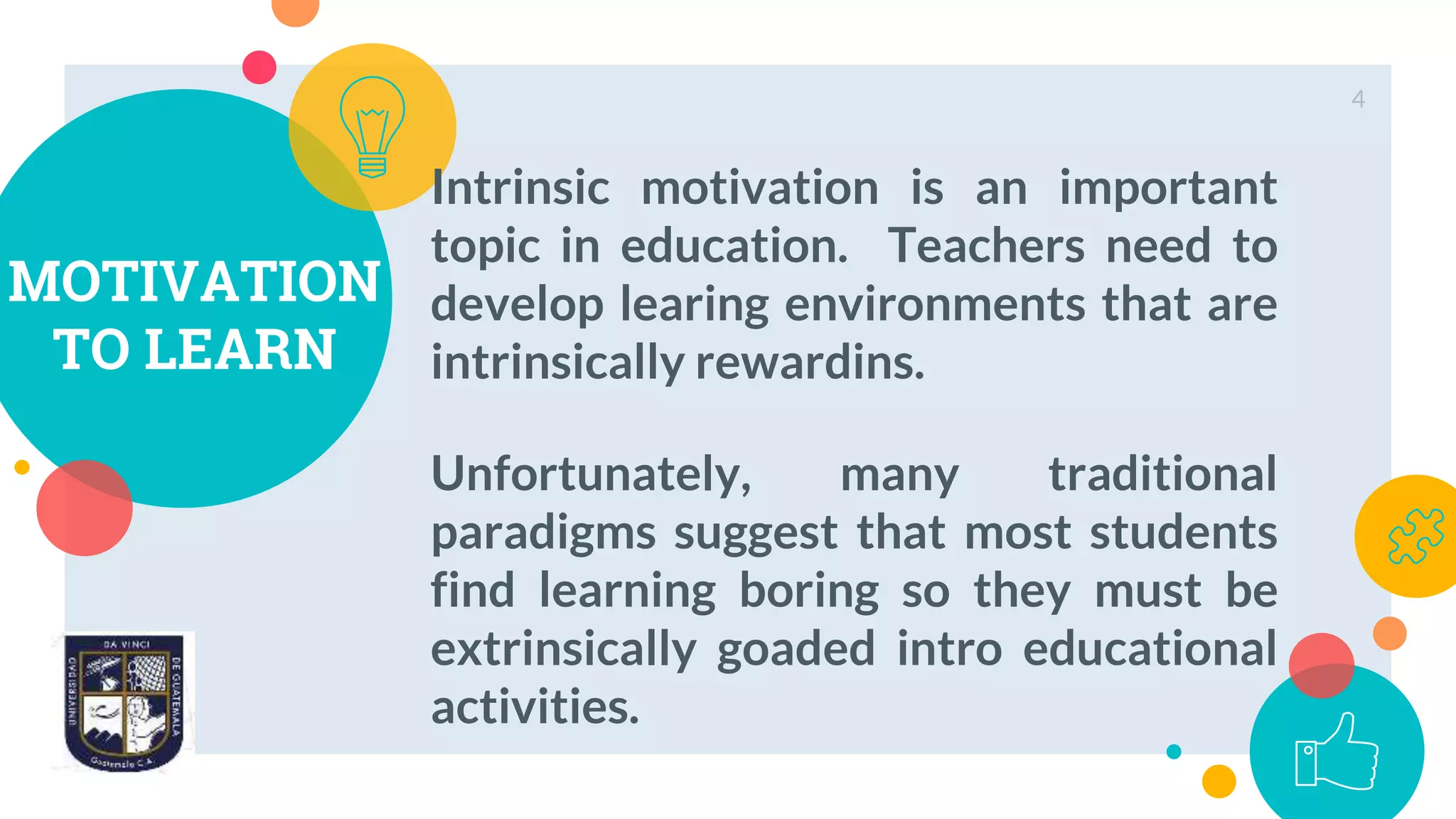 Intrinsic motivation | PPTX
