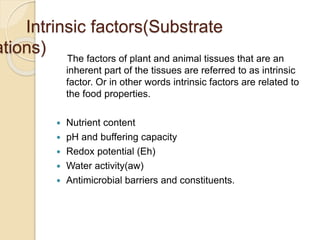 Intrinsic factors | PPTX