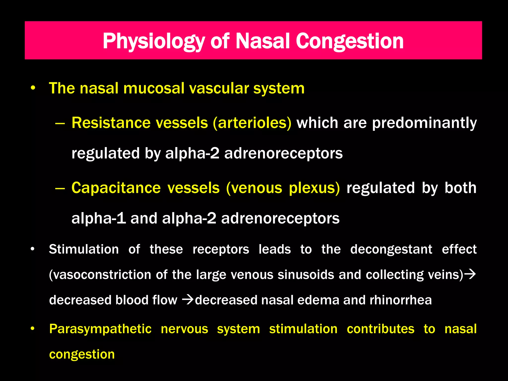 Intrinsic Rhinitis and Rhinitis Medicamentosa | PPT