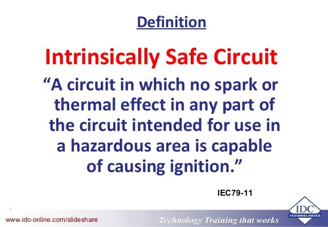 Intrinsic Safety