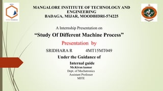 Machining Operations | PPTX