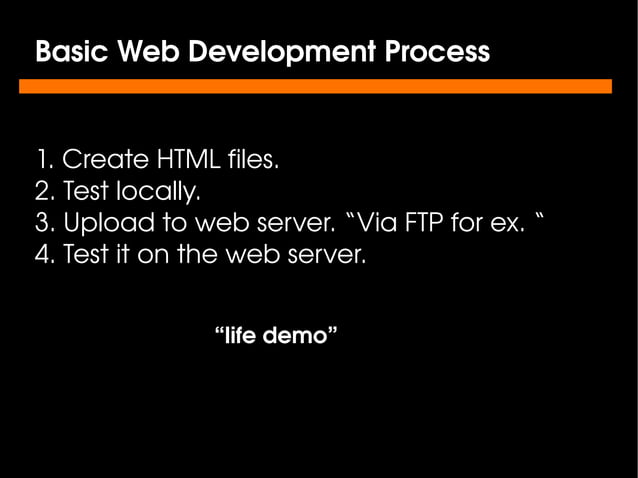 Introduction to web development | PDF
