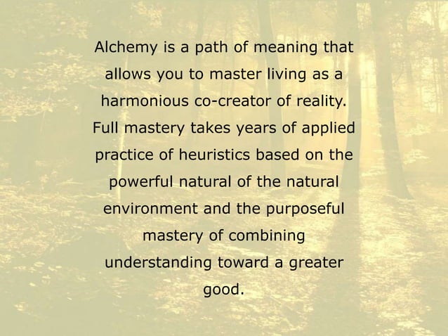 Introduction to Alchemy | PPTX