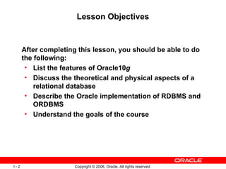 Introduction to Oracle | PPT