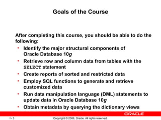 Introduction to Oracle | PPT