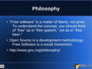 FOSS, history and philosophy | PDF