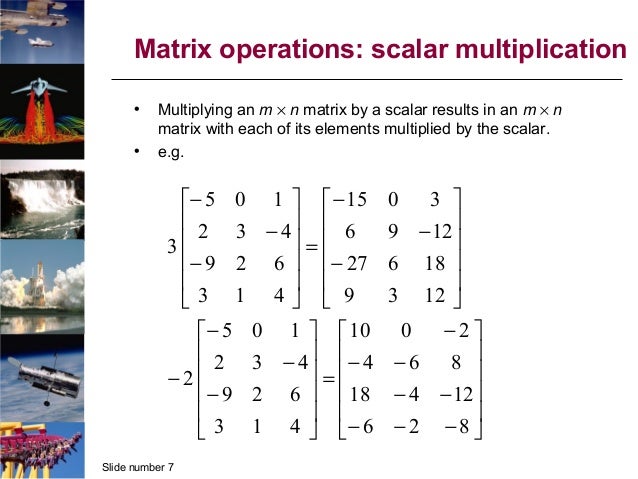 Intro to Matrices