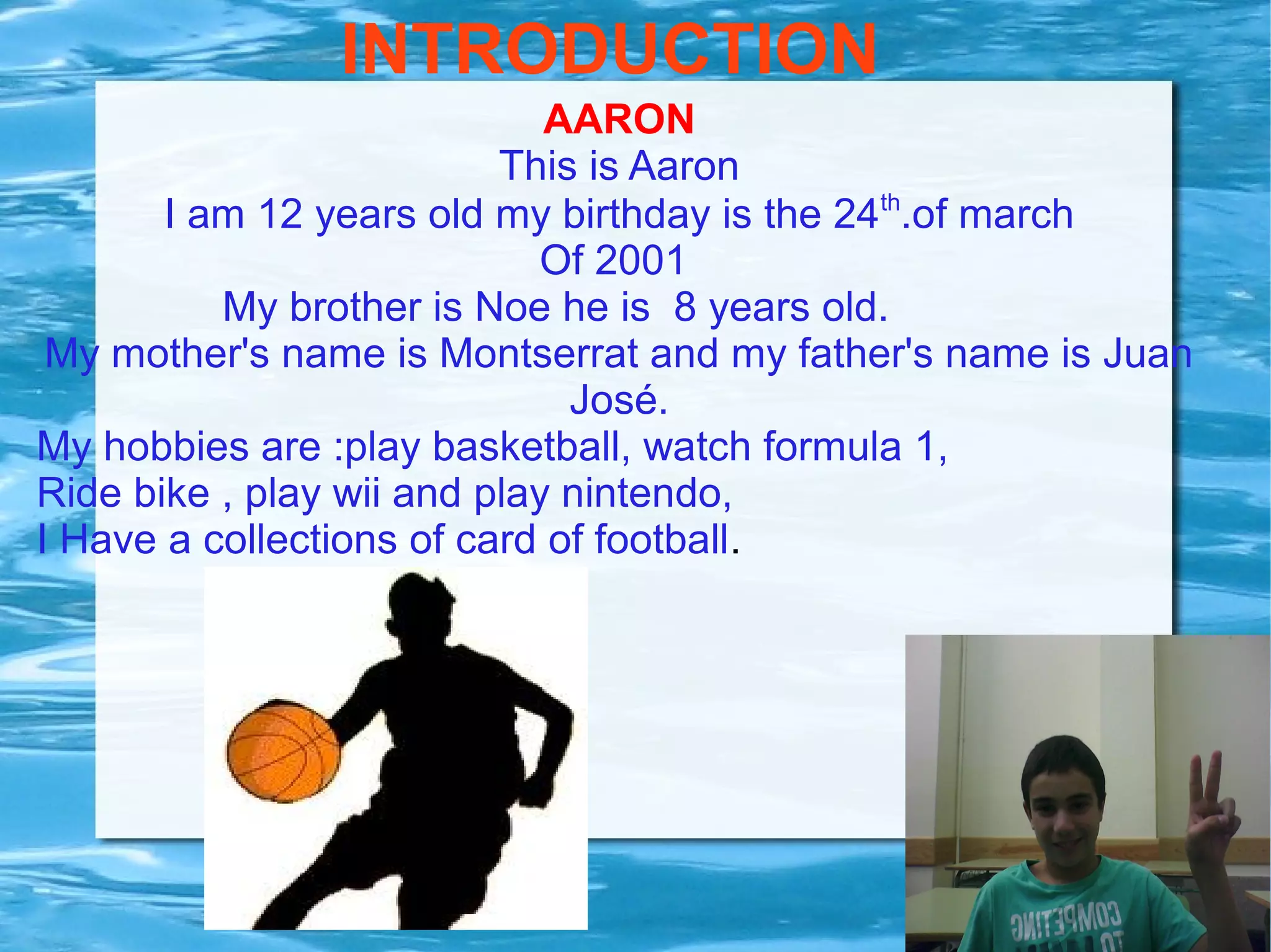 Intro. aaron y paula | PPT