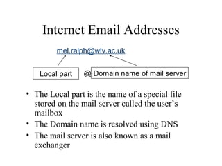 Intro. to the internet and web | PPT