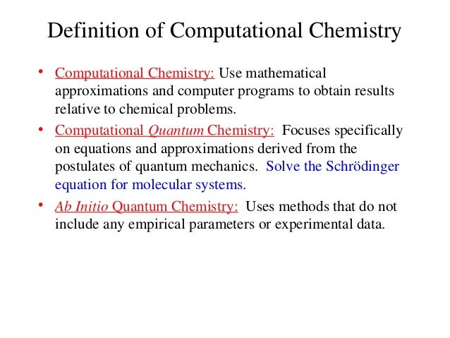 Quantum Energy Chemistry