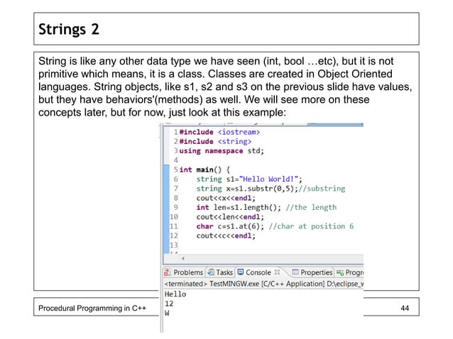 Intro. to prog. c++ | PPT