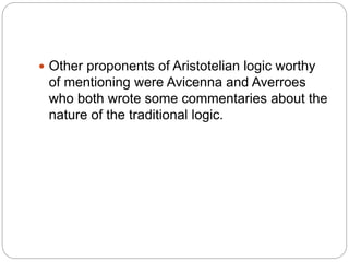 Introduction to Logic | PPTX