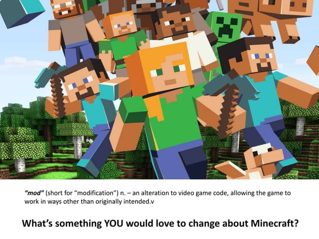 Intro to STEM for Girls: Using JavaScript to Mod Minecraft | PPTX | Web Development | Internet