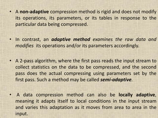Introduction for Data Compression | PPTX