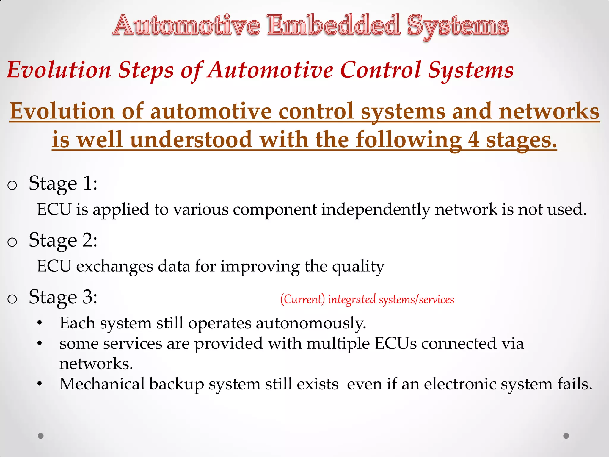 Embedded Systems in Automotive | PDF