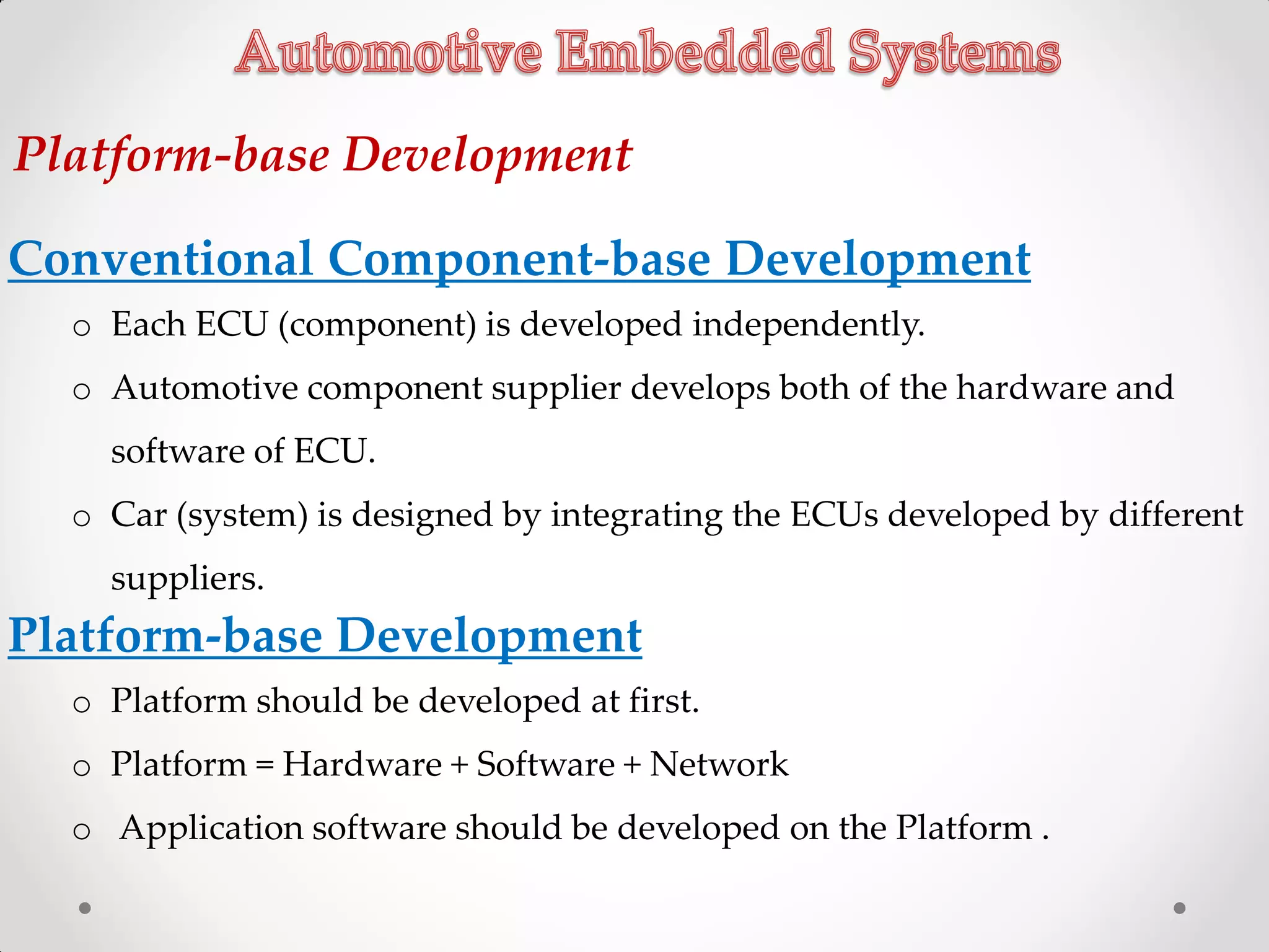 Embedded Systems in Automotive | PDF