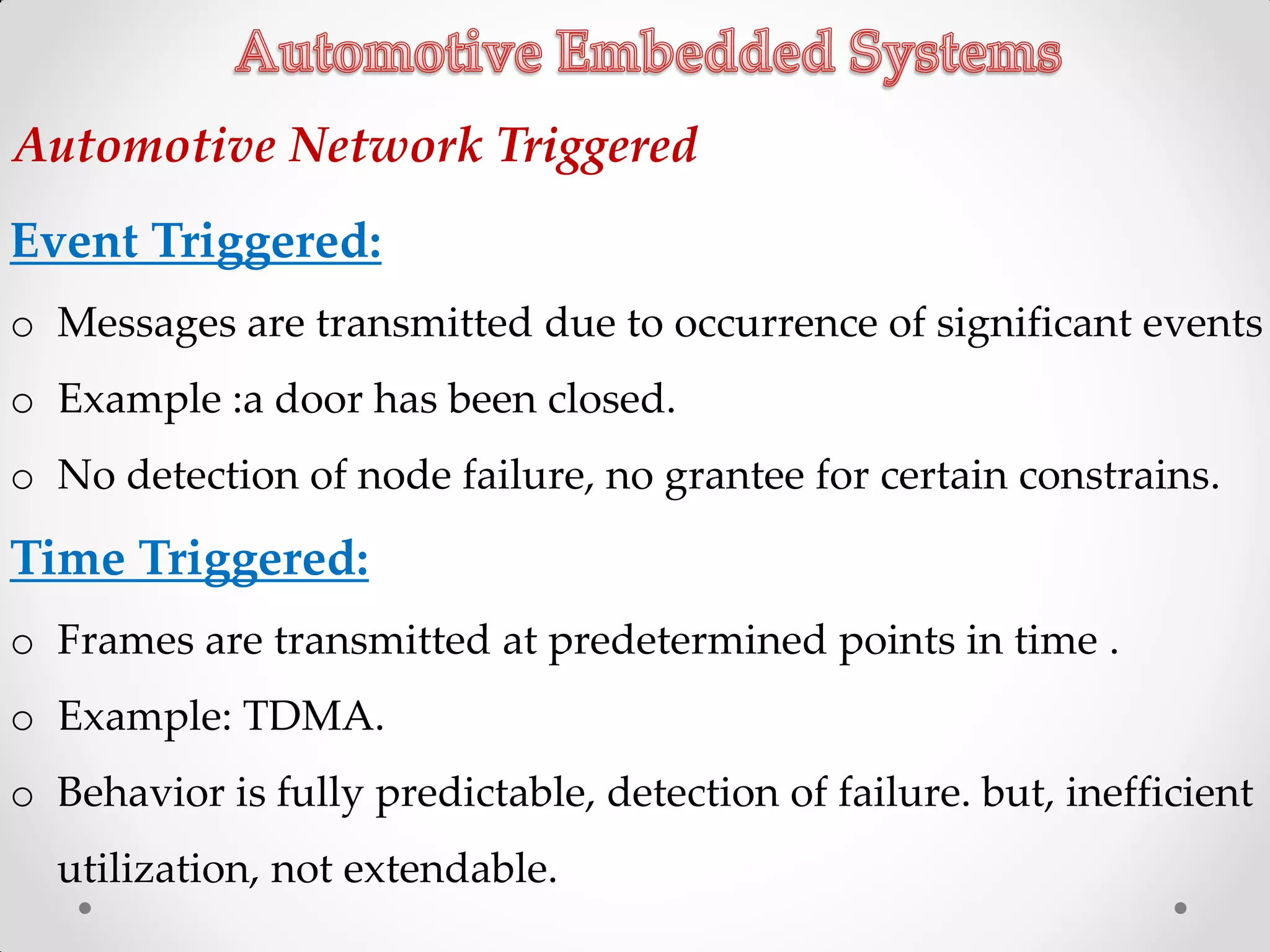 Embedded Systems in Automotive | PDF