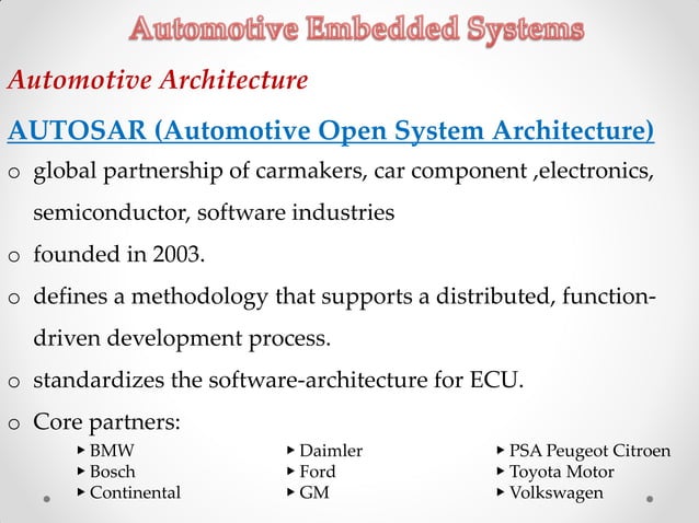 Embedded Systems in Automotive | PDF | Auto Safety Technologies | Auto Technology