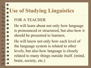Introduction to Linguistics | PPT