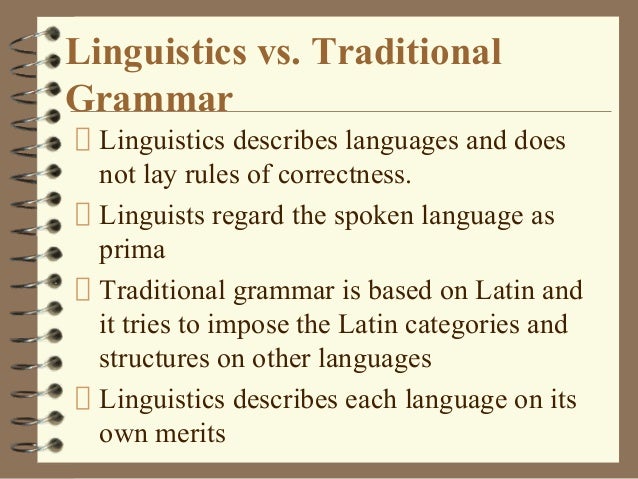 Introduction to Linguistics