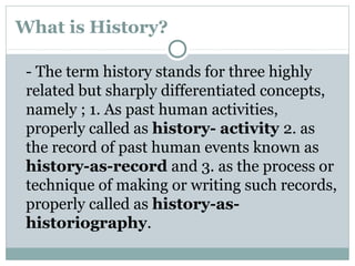 Introduction :D (History) | PPT